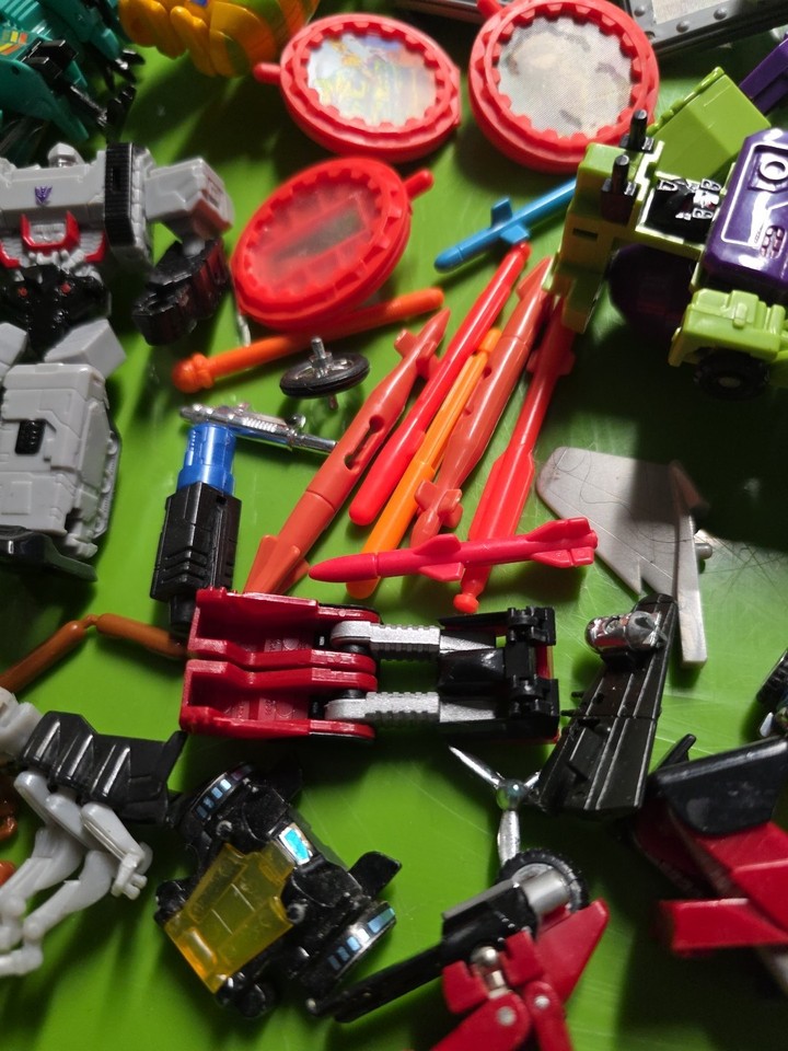 Random Vintage 80’s -Y2k Toy Lot Parts Gobots, Secret Wars, G.i Joe ...