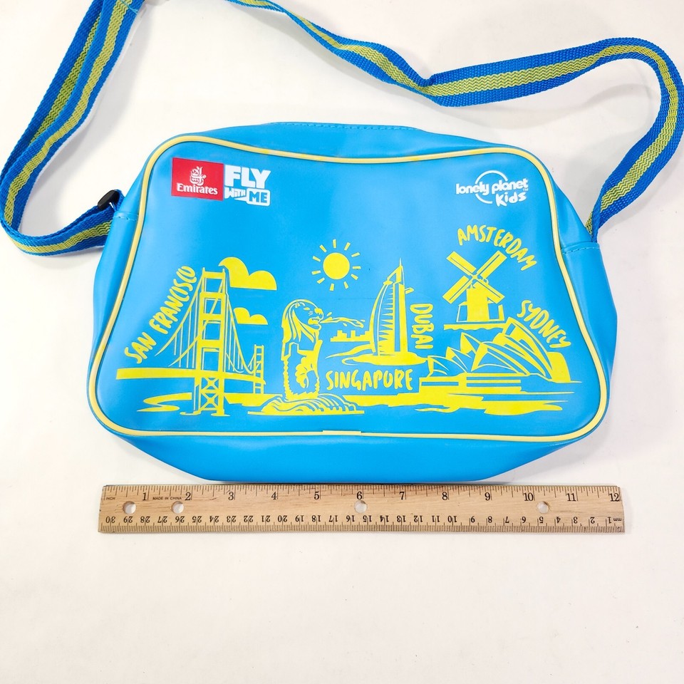 Emirates Airlines Kids Travel Bag Crossbody Fly With Me Lonely Planet ...