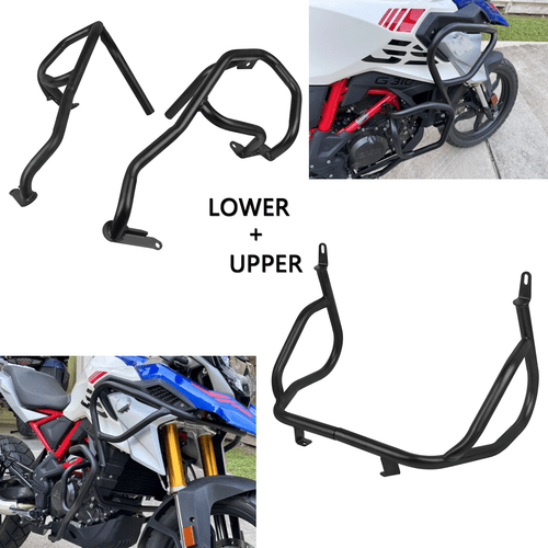 Upper&Lower Crash Bars Engine Guard Frame Protector For BMW G310GS 2022 ...