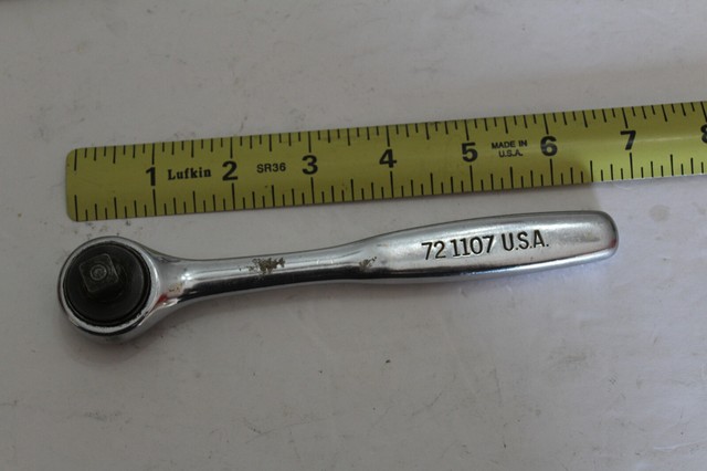 Vintage Easco 3/8" Drive Ratchet 721107 USA Tool for sale online | eBay