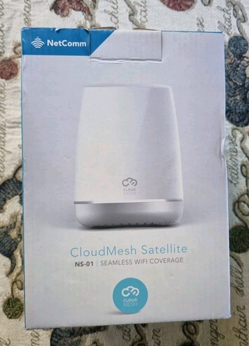 NetComm CloudMesh WIFI Satellite NS-01 SEAMLESS WIFI COVERAGE | eBay