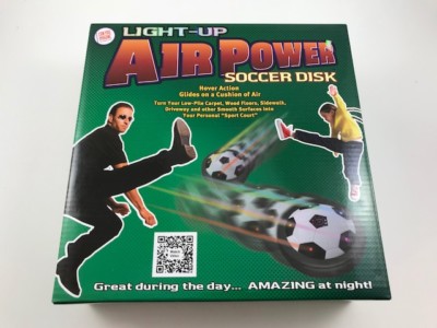 Air Power Light Up Hover Soccer Disc NEW in BOX | eBay
