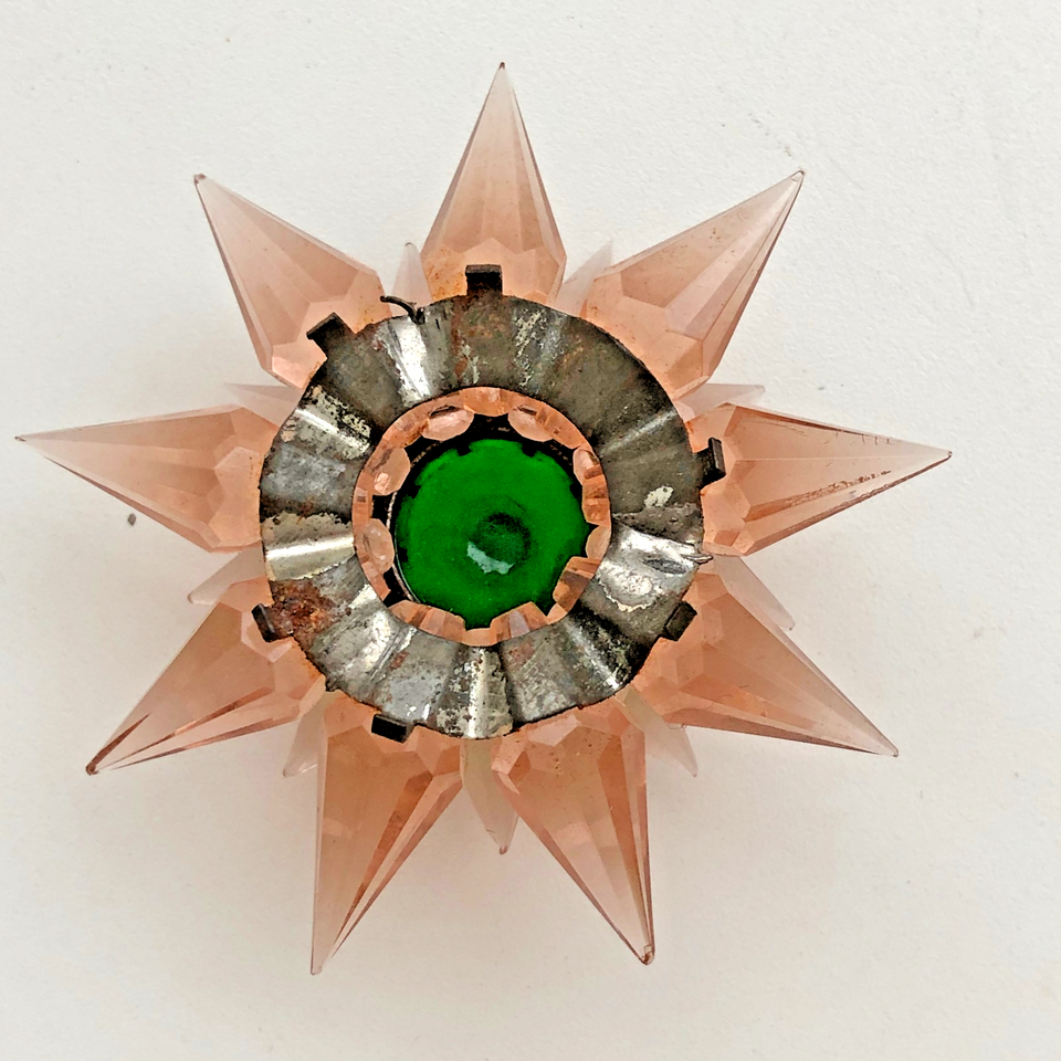 VINTAGE PINK DOUBLE STAR COVER FOR MATCHLESS WONDER CHRISTMAS LIGHTS | eBay