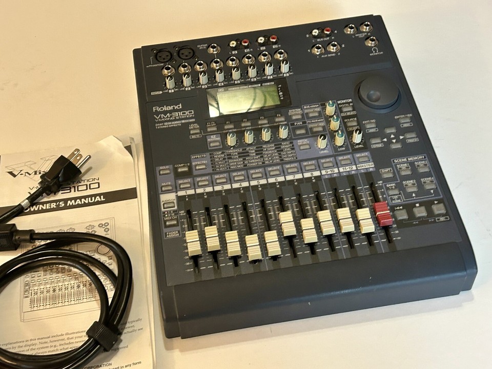 Roland VM-3100 Pro V-Mixing Station 24 bit 20 Channel MIDI with adapter ...