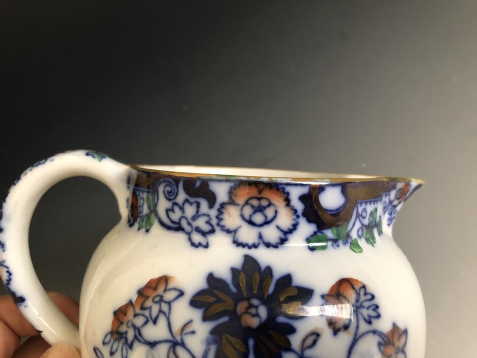 Antique Amherst Japan Ironstone Creamer Pitcher Made In England | eBay