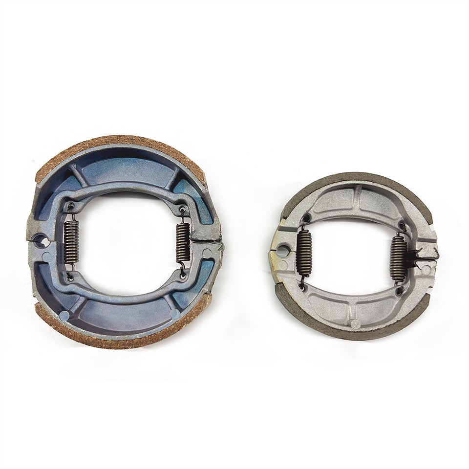 For Kawasaki Front & Rear Brake Shoe Pads Kit KLX110 KLX110L DRZ110 ...