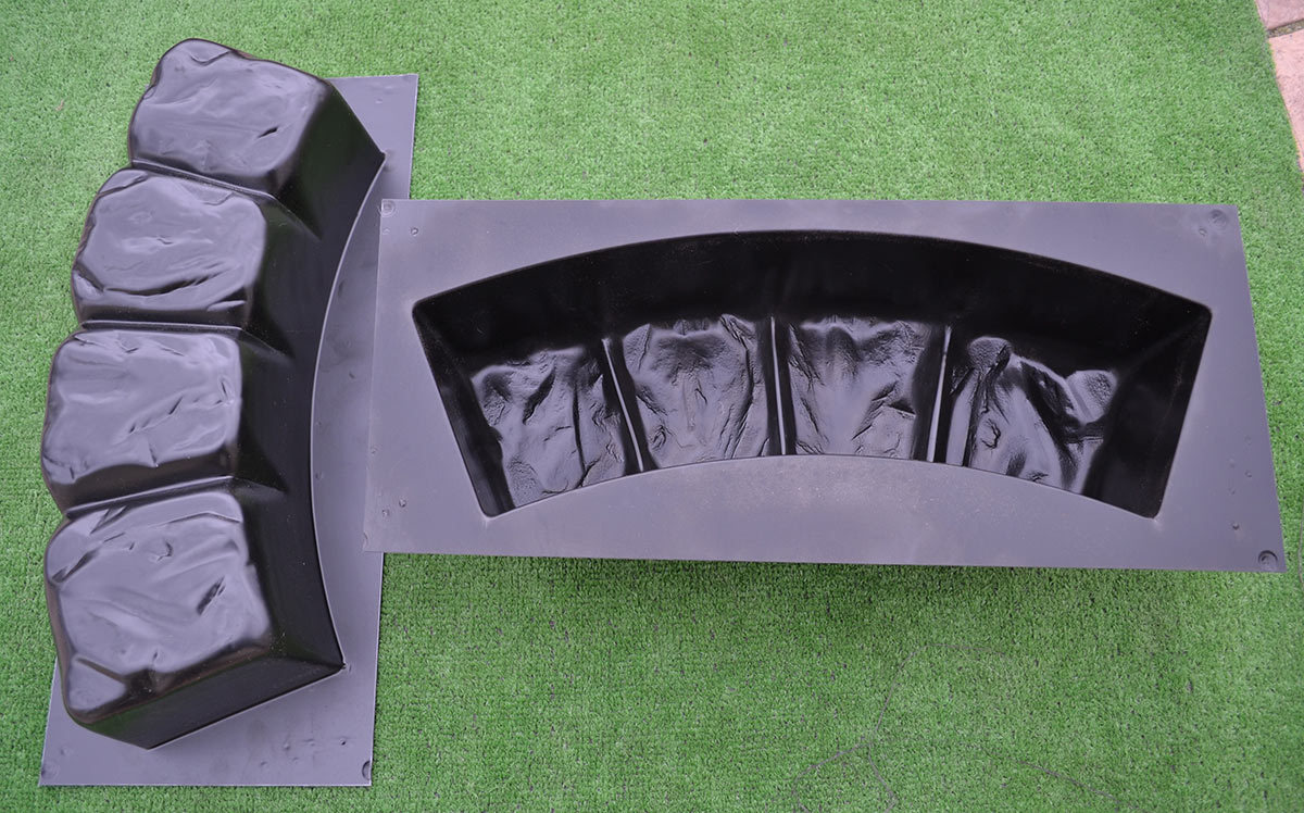 Curved Concrete Edging Molds