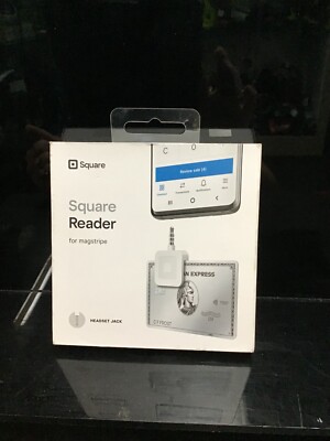SQUARE READER FOR CREDIT CARDS NEW IN OPENED BOX APPLE-ANDROID Ships ...