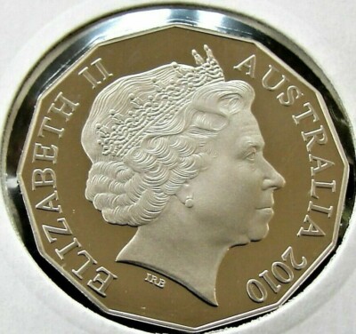 2010 AUSTRALIA PROOF 50 CENT COIN FROM PROOF SET. | eBay Australia