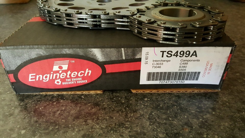 SB Chevy SBC 350 85-96 5.7L Timing Chain Set 3 Piece Chain and Gears ...