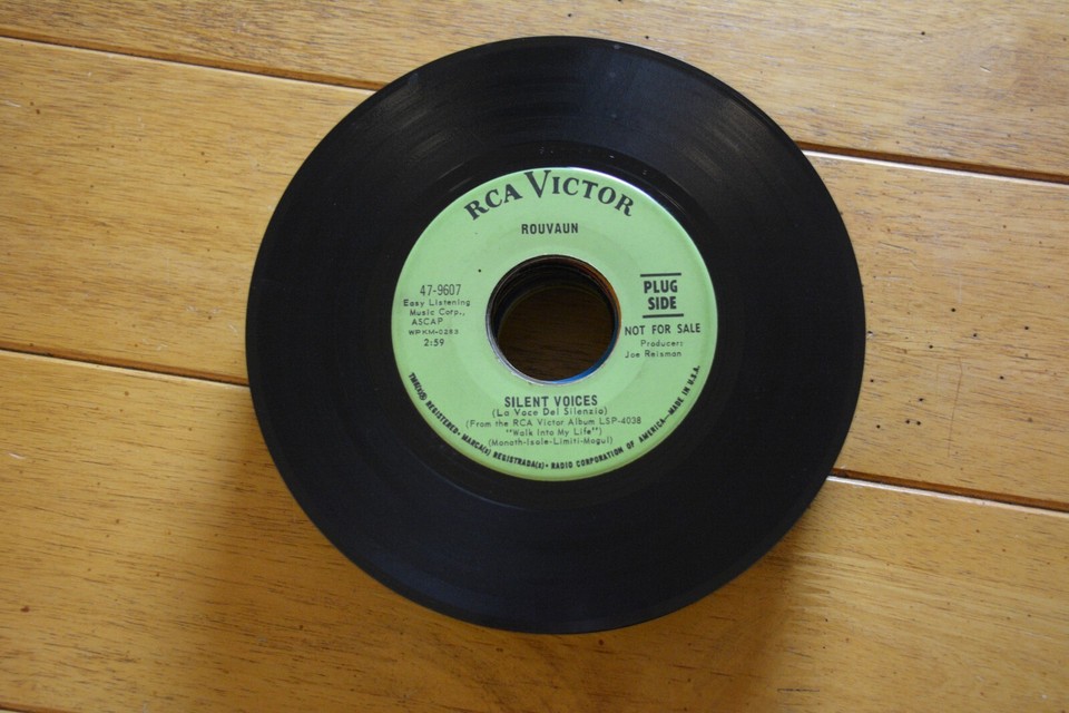 ROUVAUN PROMO "SERENATA / SILENT VOICES" 45 RPM 7" RECORD JAZZ [4B3-114 ...