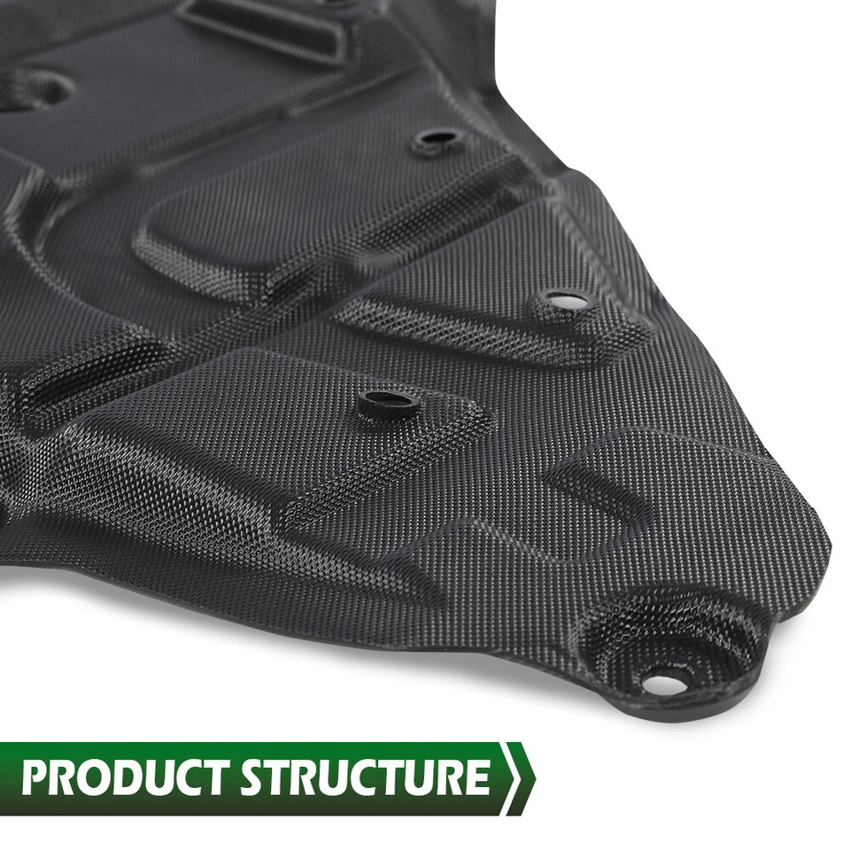 Fit For 2014-2020 Nissan Rogue Front Engine Splash Shield Under Cover ...