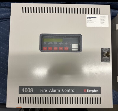 Fire Alarms - Simplex Fire Panel