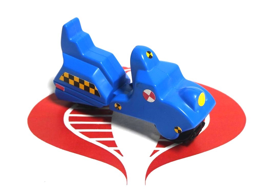 Crash Test Dummies Playset Vehicle SUPER DOUGH Blue Motorcycle | eBay