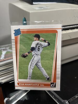 Ryan Mountcastle - Baltimore Orioles - 2021 Panini Donruss - Rated ...