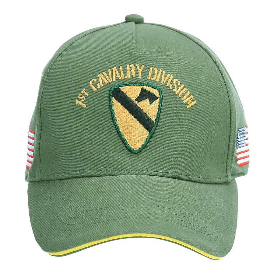 Vintage US Army Baseball Cap 1st Cavalry Vietnam The First Team Patches ...