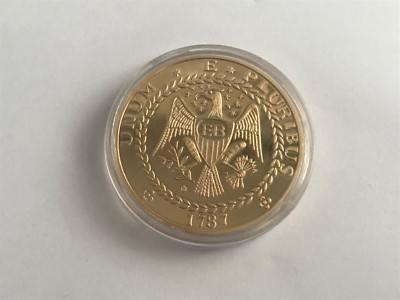 1787 Nova Eboraca Colombia Excelsior Unum E Pluribus Medal Coin | eBay