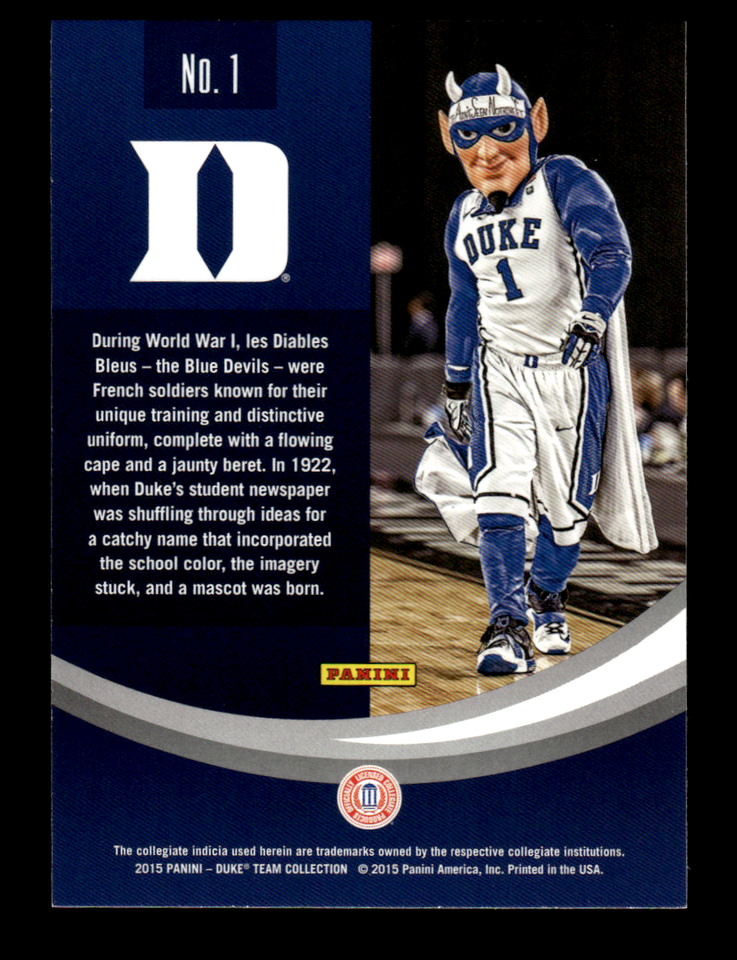 2015 Panini Duke Blue Devils Multi-Sport ~ Choose Your Card | eBay
