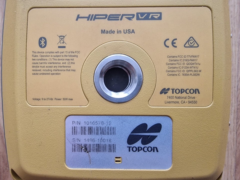 GPS TOPCON HIPER VR GNSS RECEIVER | eBay