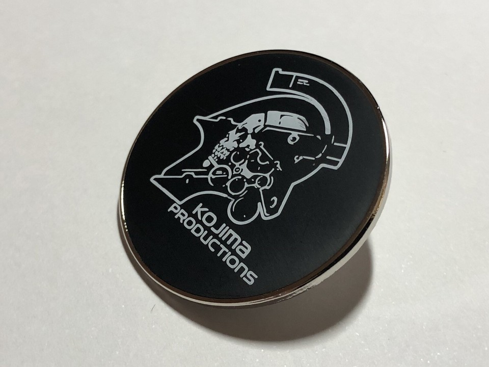 Death Stranding 2 KOJIMA Productions Pin Badge, Ludens metal pin badge ...