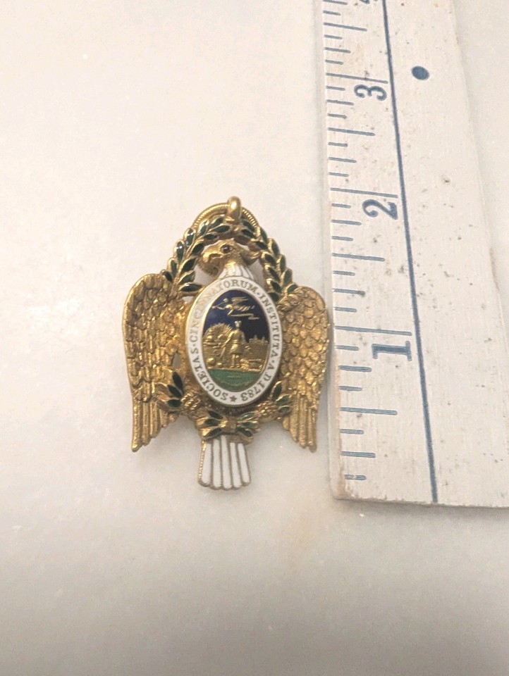14K 21g Society of the Cincinnati Eagle Medal The Knox Eagle 1795-1820 ...