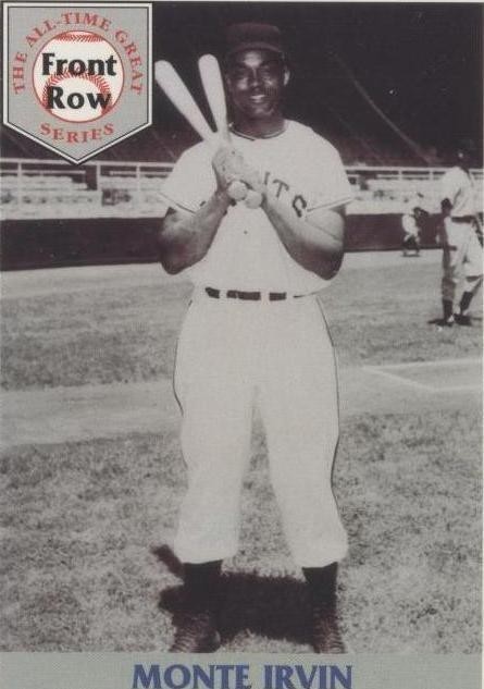 1992 Front Row the All-Time Great Series Monte Irvin - Monte Irvin #2 ...