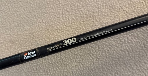 Abu Garcia Conolon 300 6’6” Graphite 2pc Medium Light Action Fishing ...