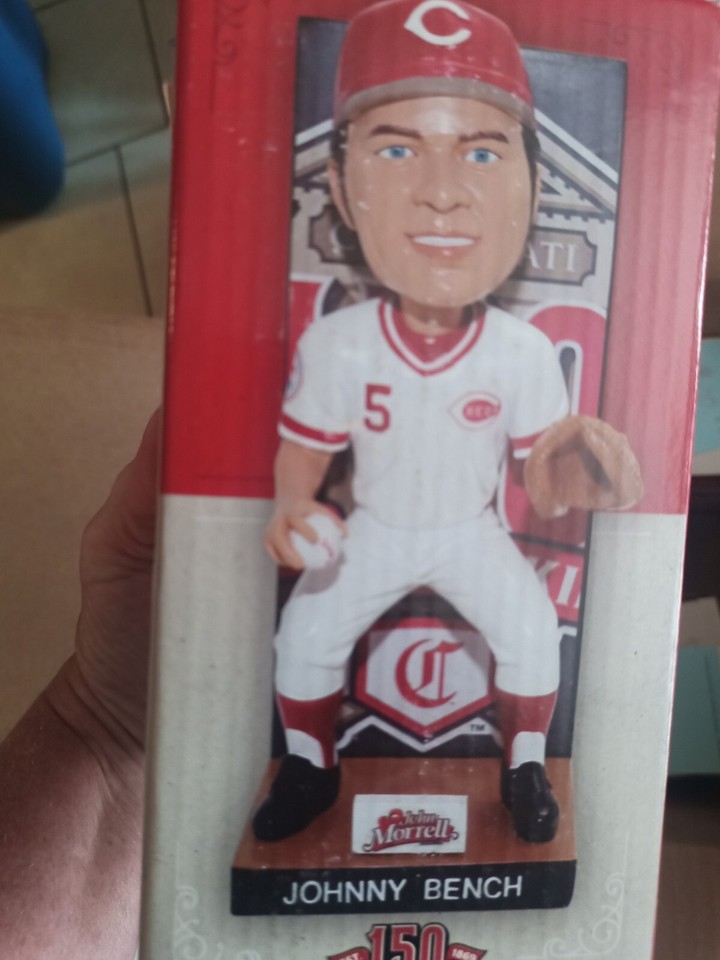 Cincinnati Reds Baseball Collectibles - LARGE Lot of Bobble Hds, Game ...