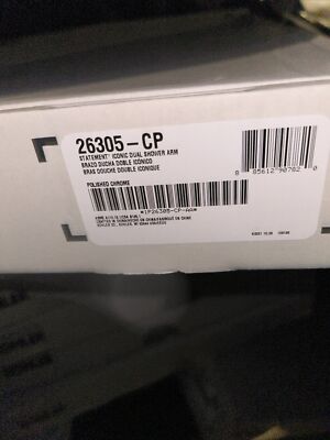 Kohler 26305-CP Statement Ceiling-mount single-function dual rainhead ...
