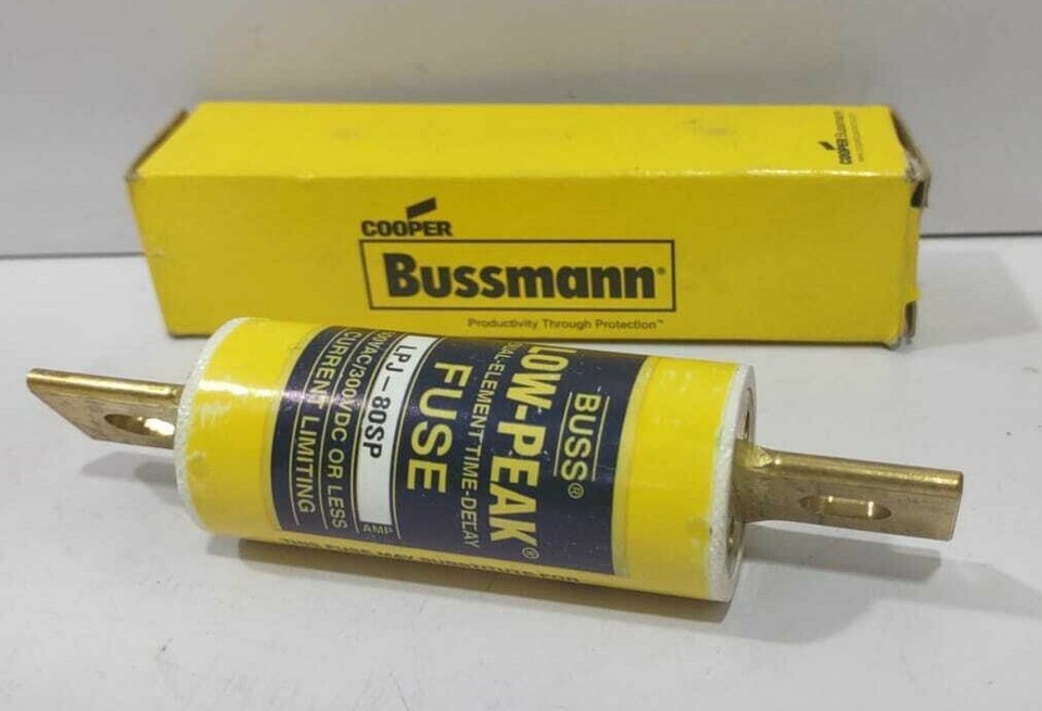 Cooper Bussmann LPJ-80SP Low Peak Class J Fuse LPJ80SP | eBay