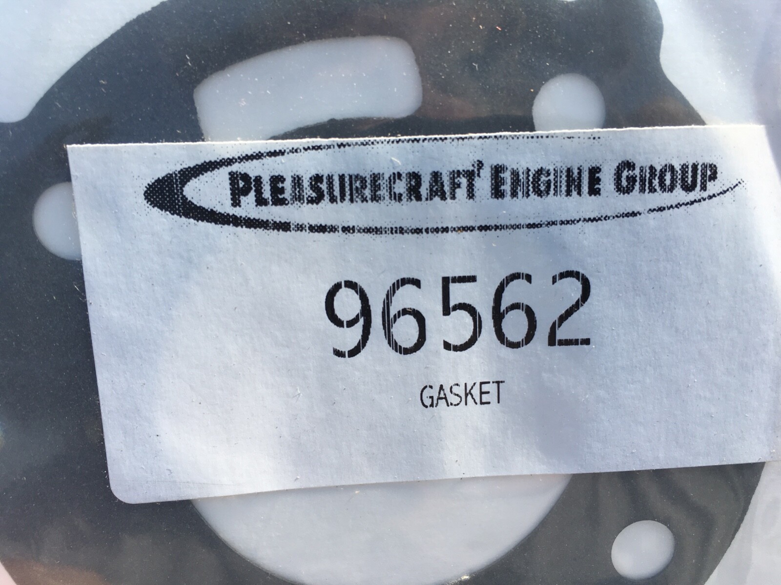 Crusader/PleasureCraft Engine Exhaust Riser 1-Hole Gasket (96562) (Tub ...