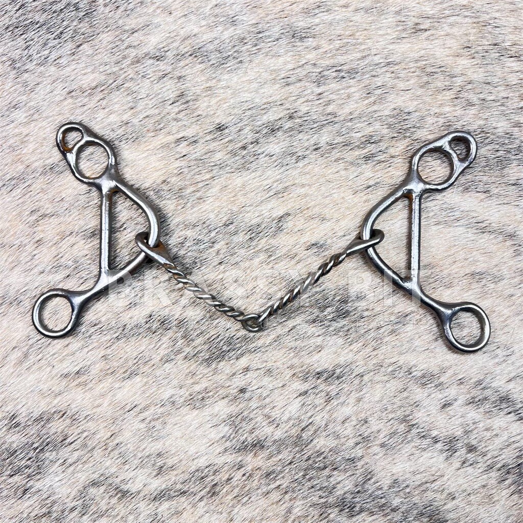 5.25" Dutton Twisted Short Shank Gag | eBay