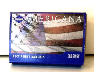 Diamond Collectible Penny Matches - Americana Old Glory - 32 ct - New ...