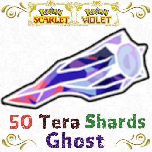 50 Ghost Tera Shards Change Your Type Shard Item Types Pokemon Scarlet ...