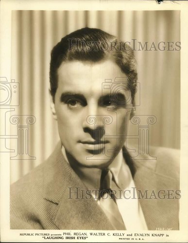 Press Photo Actor Phil Regan stars in film "Laughing Irish Eyes ...