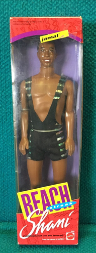 1992 Vintage : BARBIE DOLL "Beach Streak" SHANI friend JAMAL @ African ...