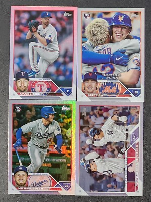 2023 Topps Update Series RAINBOW FOIL Parallels You Pick - 2 Card ...