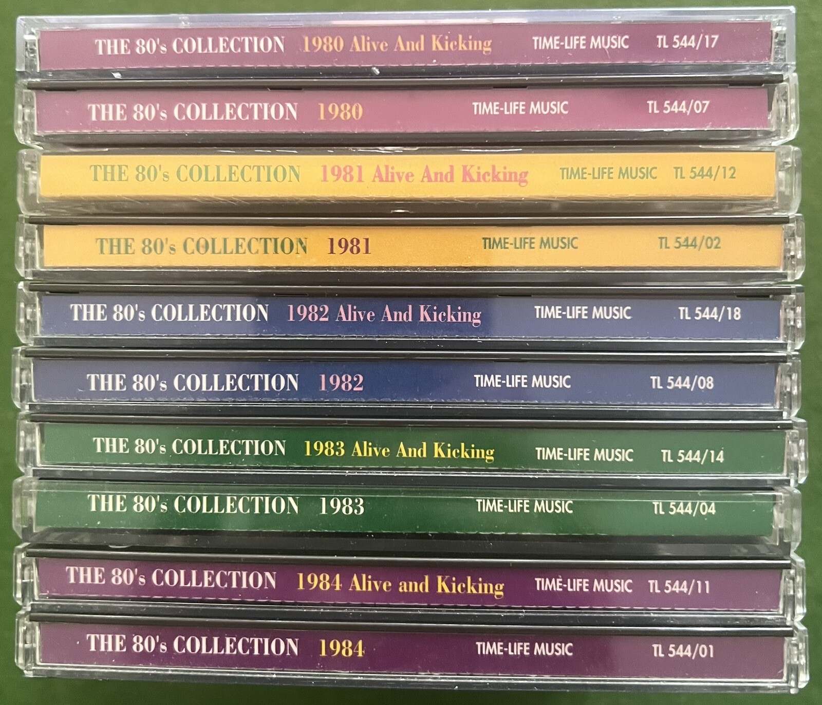 Time Life 80’s Music Collection From 1980 To 1984 - 20x CD’s | eBay