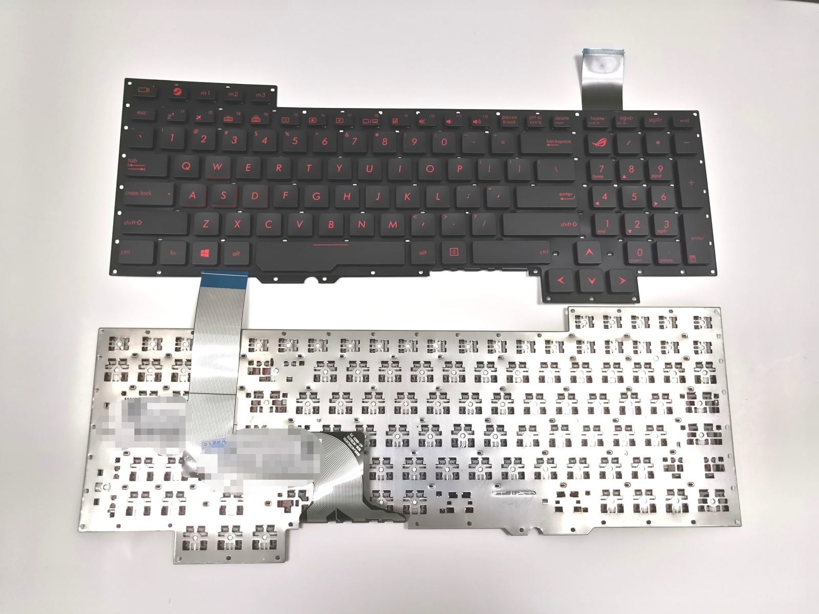 NEW LAPTOP KEYBOARD FOR ASUS G751J G751JL G751JM G751JT G751JY Red key ...