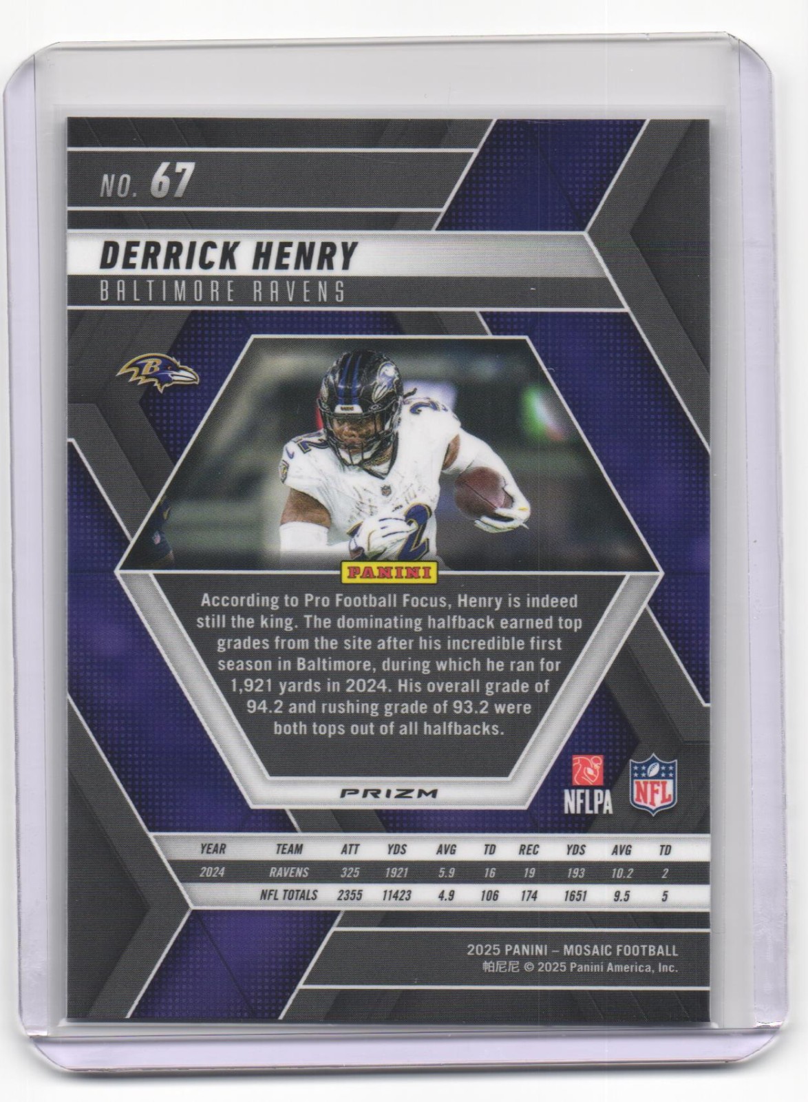 2025 Panini Mosaic - Derrick Henry #67 Silver Prizm for sale online | eBay