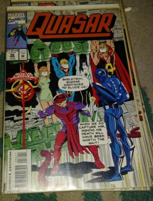 quasar # 56 1994 marvel CAPTAIN MARVEL starblast pt 10 new universe ...