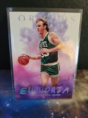 2022-23 Panini Origins H2 Larry Bird Euphoria Insert #23 Boston Celtics ...