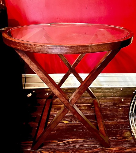 RALPH LAUREN MERCER STREET OCCASIONAL WINE CENTRE SIDE TABLE (2 ...