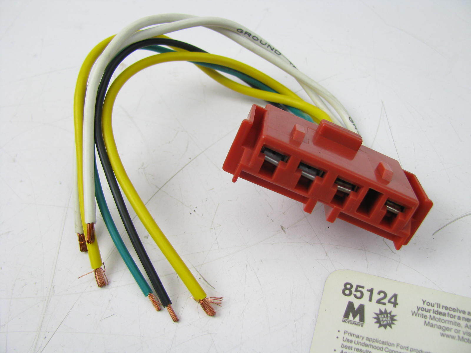 Motormite 85124 6-wire Ford Voltage Regulator Terminal Pigtail ...