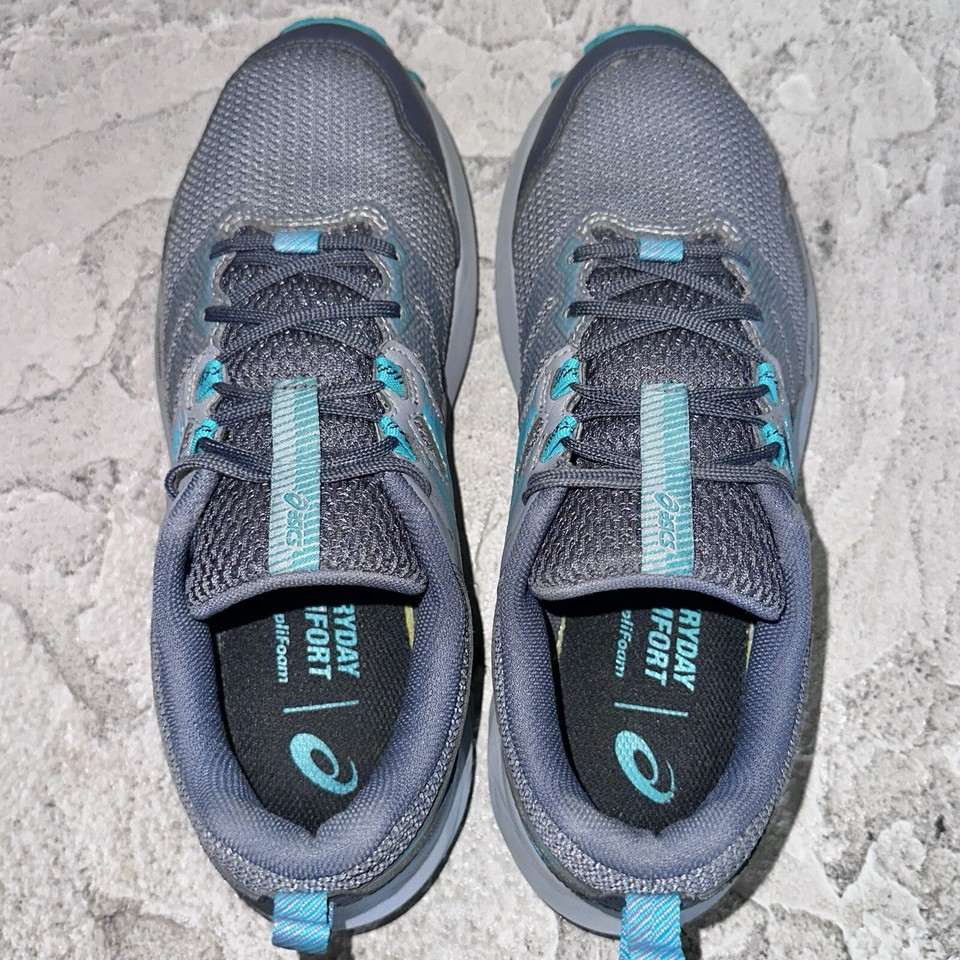Mint Asics Gel-Sonoma 6 Trail Blue Gray Running Sneaker Shoes 7.5 Women ...