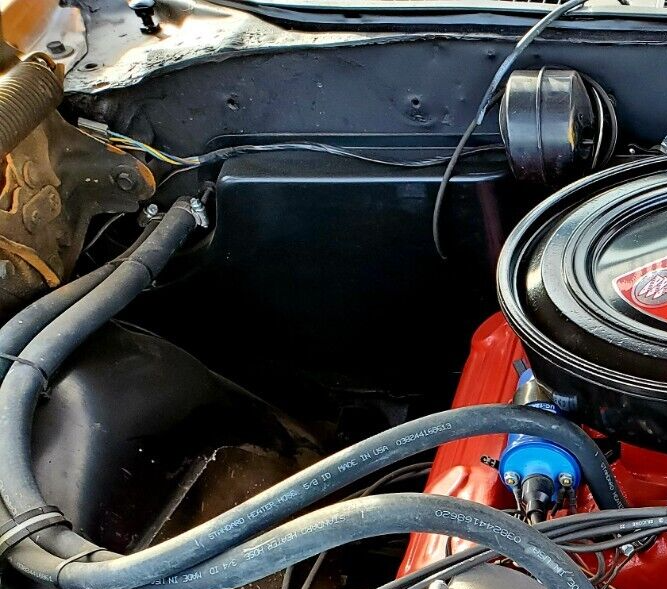 1967-73 GM A BODY A/C DELETE COVER BOX CHEVELLE GTO 442 CUTLASS LEMANS ...