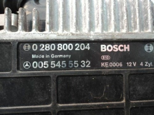 87 MERCEDES 230E 0280800204 COMPUTER MODULE UNIT - B60 104134 | eBay