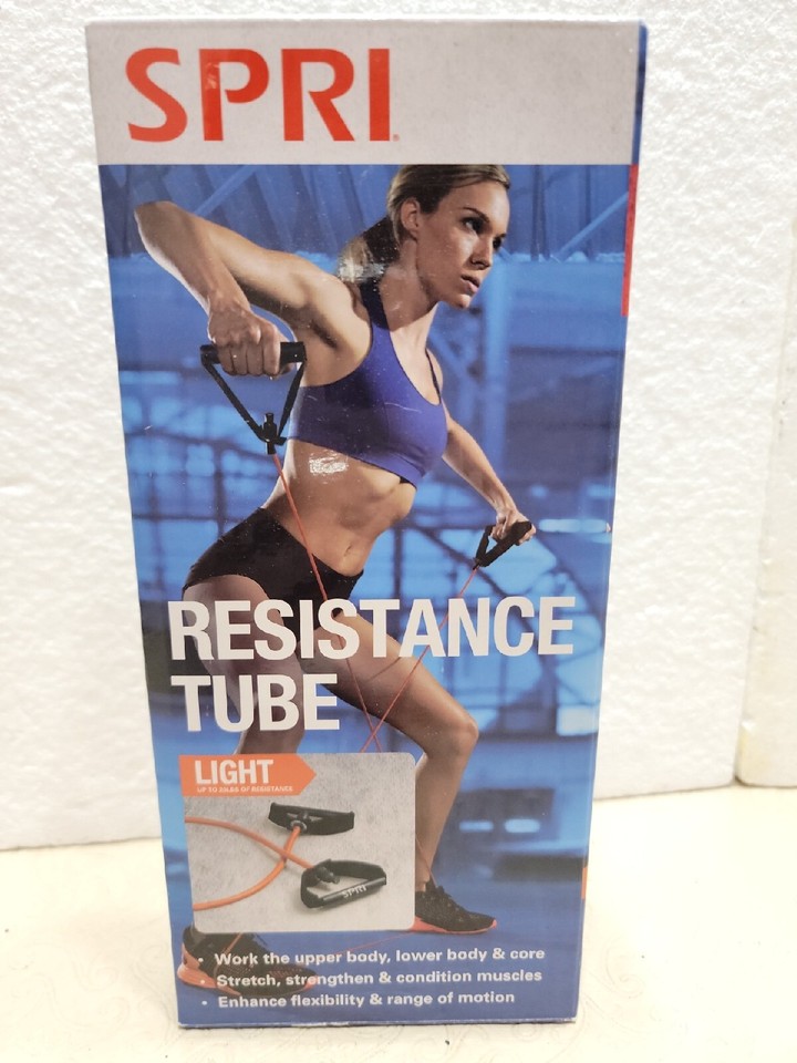 SPRI Resistance Tube Band Exercise Crossfit LIGHT up to 20 LB (3) | eBay