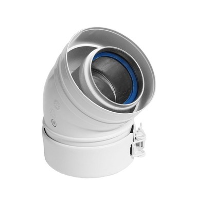 Intergas Rapid 45 Degree Flue Bend 60/100mm (087616) | eBay UK