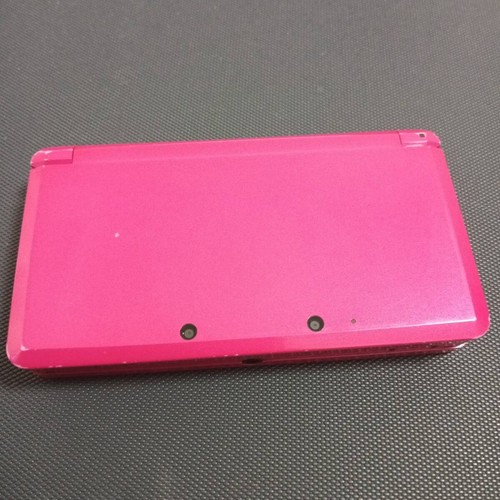 Nintendo 3DS Gloss Pink Console CTR-001 Tested Working Japan | eBay